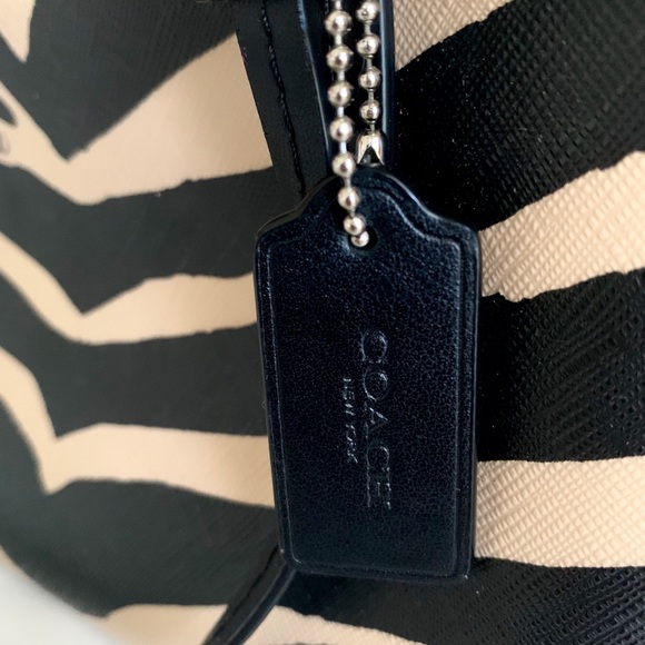 Coach | Bags | Coach Small Zebra Tote Peyton | Poshmark